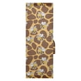 Bee Honeycomb Background Door Curtain Sheer Privacy Light Filtering ...