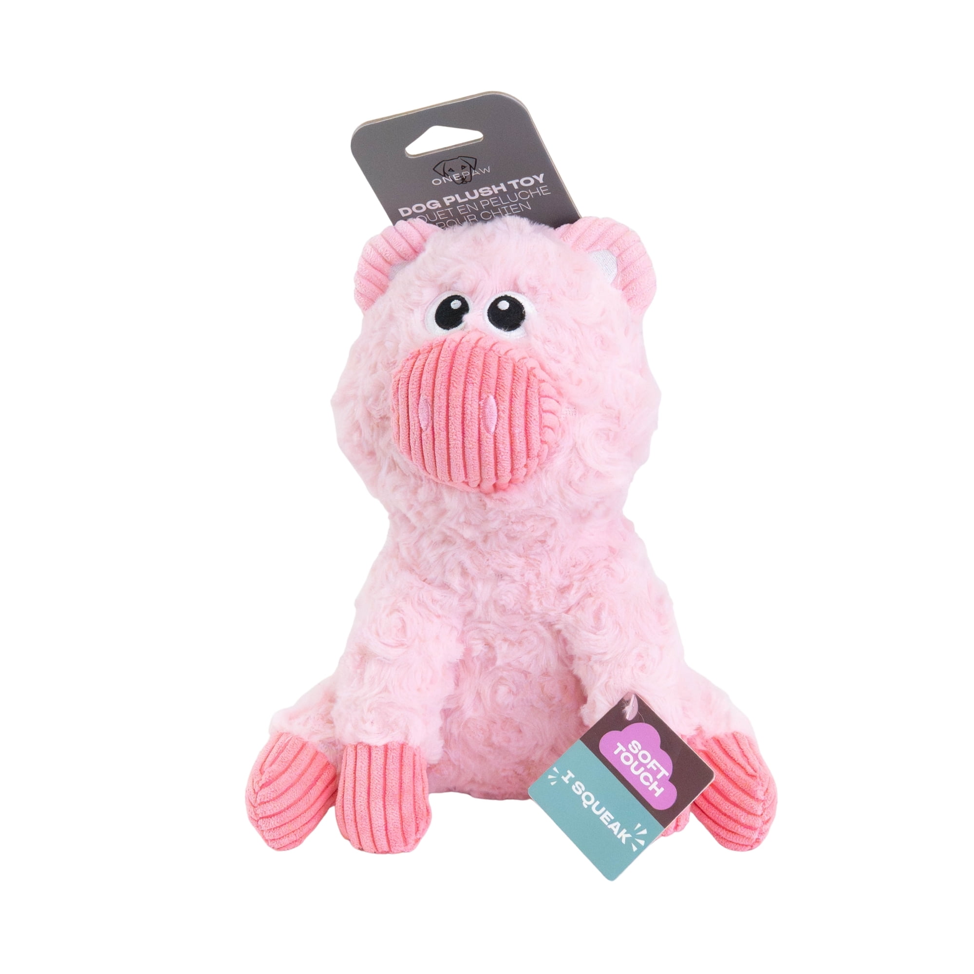 Click here for One Paw  Pig Plush Dog Toy  8.5 prices