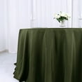 BalsaCircle 6 Pieces 132" Olive Green Round Polyester Tablecloths ...