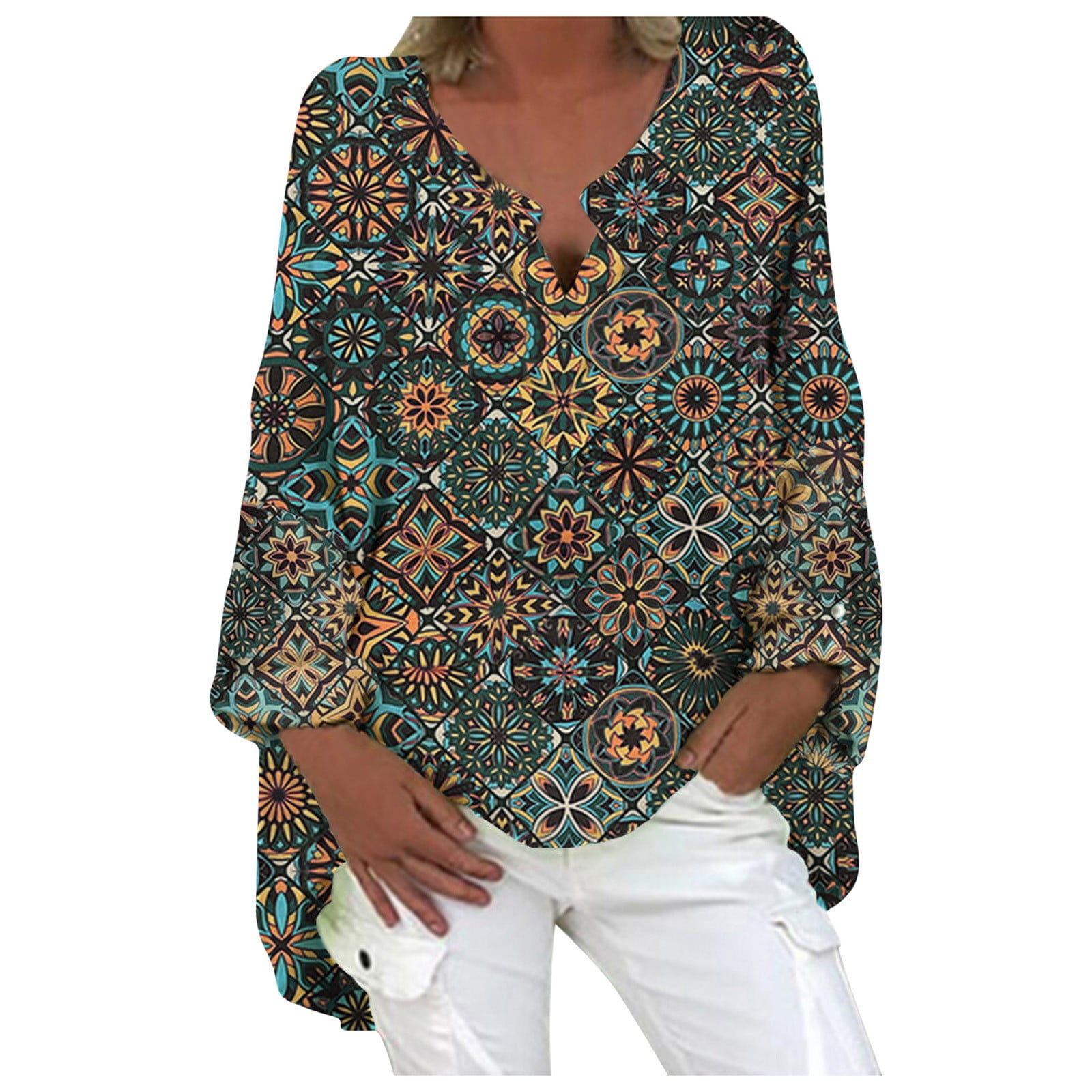 Click here for Unbranded Womens Long Sleeve Blouse Womens Fashion... prices