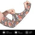 Daiia Foxes UV Sun Protection Arm Sleeves - Cooling Compression Arm ...