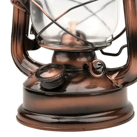 Oil Light Vintage Retro Camping Lantern Handheld oil lamp; Hanging Oil ...