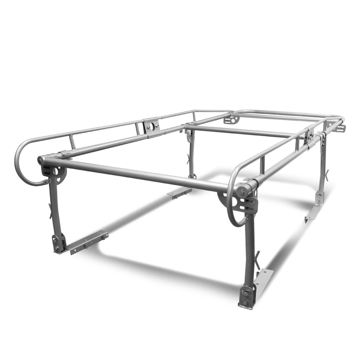 DNA Motoring LRACK-SL-A+B Universal Adjustable 132"x57" Steel Pickup ...