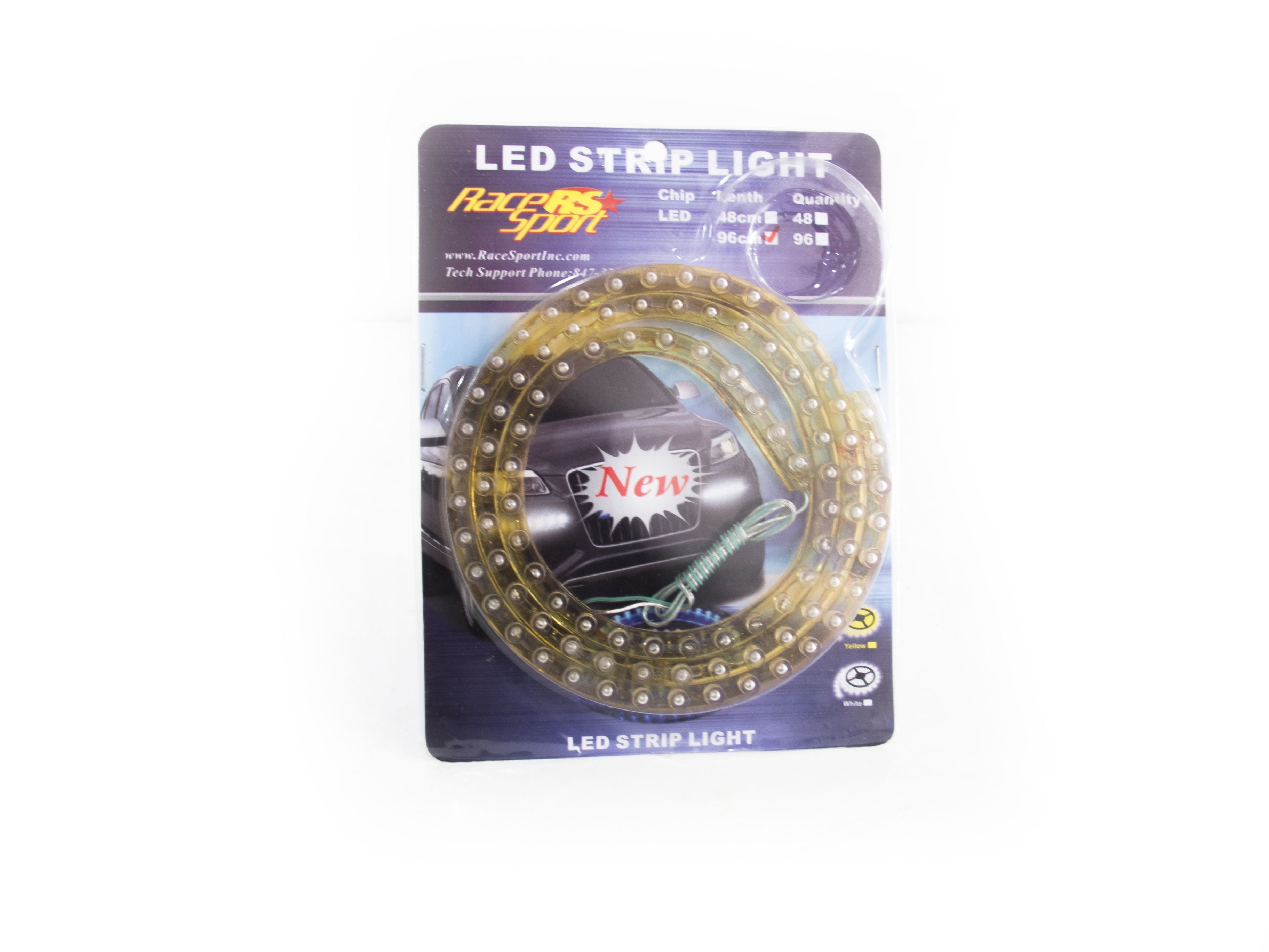 Green LED Strip Light 90cm - Walmart.com