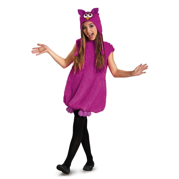 Voodoo Purple Furby Deluxe Tween Costume - Walmart.com