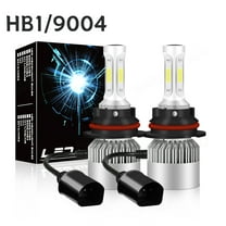 4pcs For Jeep Cherokee 2014 2015 9012 High Low Beam LED Headlight ...