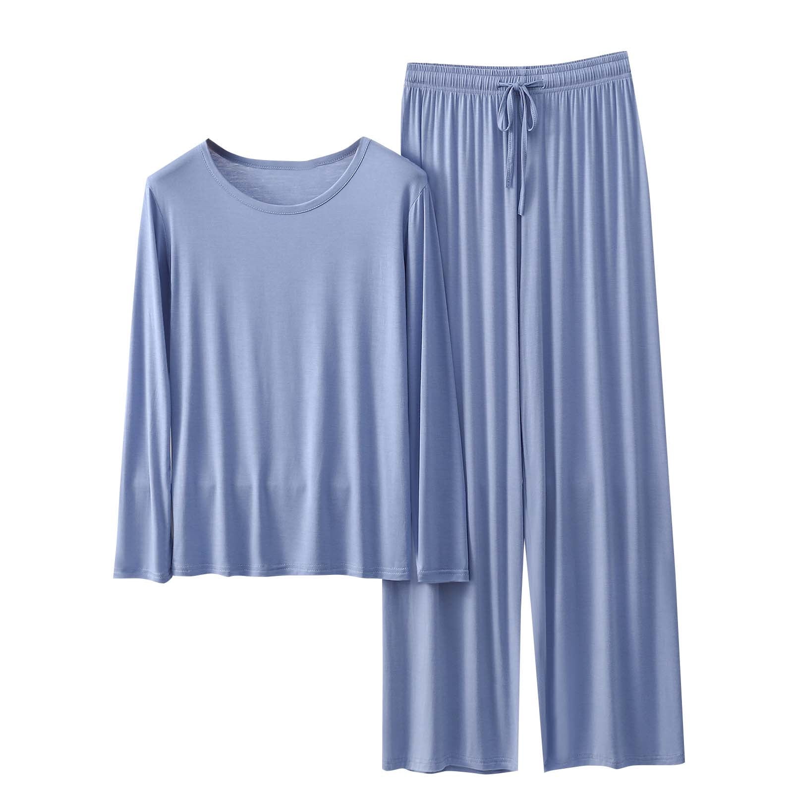 Click here for Besolor Womens Pajama Set Casual Soft Crewneck Lon... prices