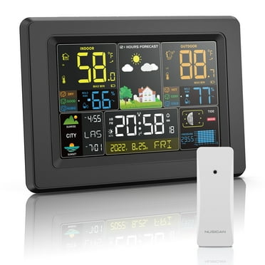 AcuRite Digital Weather Forecaster with Temperature and Humidity with ...