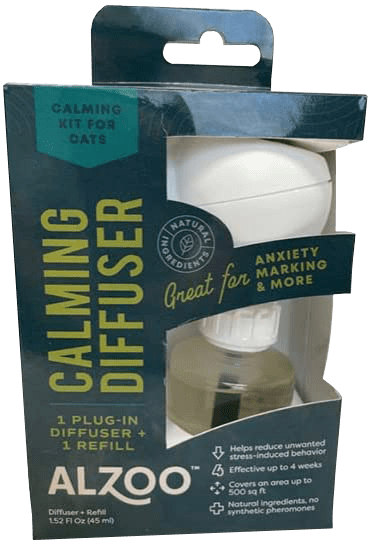 ALZOO All Natural Calming Plug-in+Refill for Cats - Walmart.com
