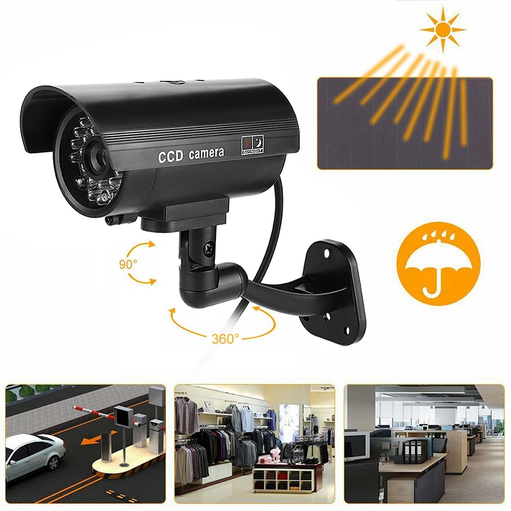 Tebru Fake Security Camera, Flash LED Dummy Camera 3-6 Months Work Fake ... Tebru Fake Security Camera, Flash LED Dummy Camera 3-6 Months Work Fake ...