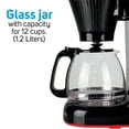 Drip Coffee Maker Taurus Velvet 12 Cup Reusable Filter Black - Walmart.com