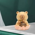 APLVFFZH Mini Capybara Figure ,Capybara Figurine ,Resin Statue ...