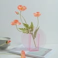 Transparent Flower Vase Aesthetic Floral Arrangement Acrylic Arched ...