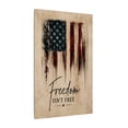 Affixzi Isn’t Free Print, Patriotic Wall Art, Rustic American Flag ...