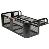 Costway ATV UTV Universal Rear Drop Basket Rack Steel Cargo Hunting ...