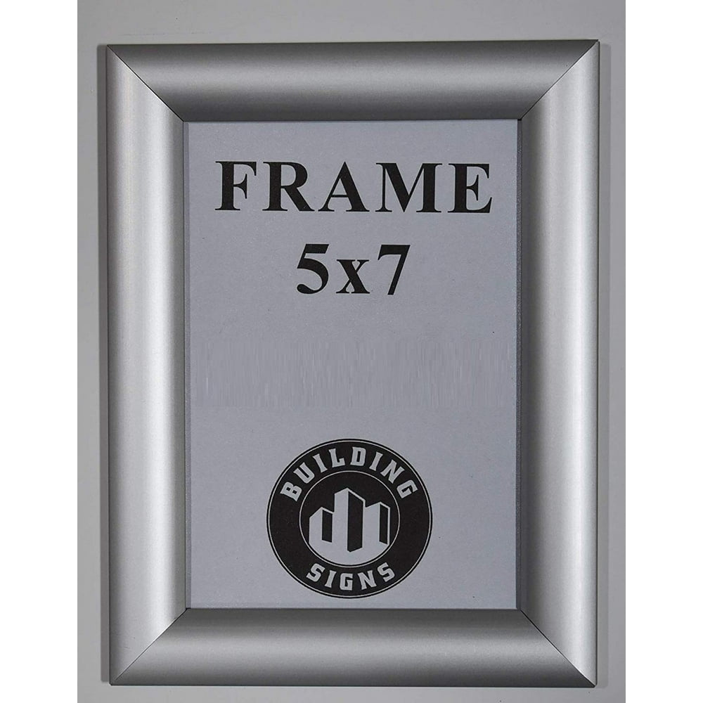License Permit Frame 5x7 (Front Open- Aluminum) - Walmart.com - Walmart.com