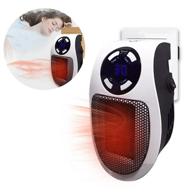 Portable Electric Heater Plug in Wall Heater Room Heating Stove Warmer ...