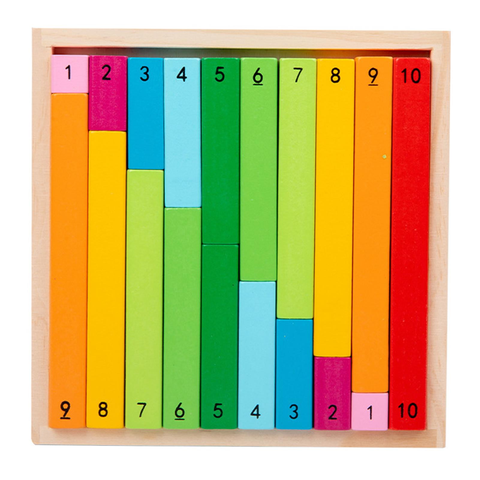 Number Learning Rods | Mathematics Learning Sticks | Colourful ...