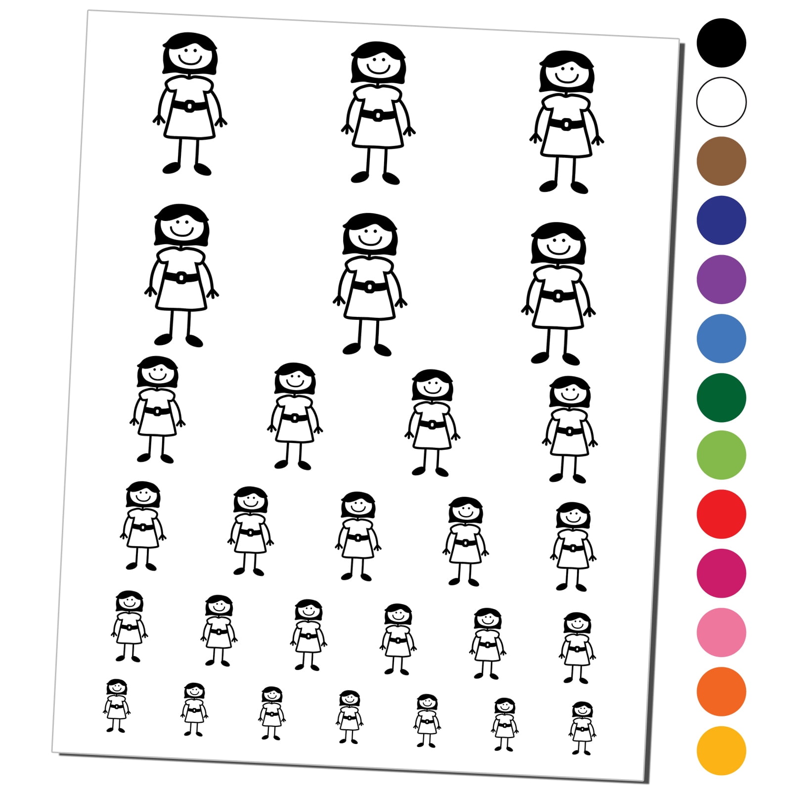 Funny Stick Figure Faces