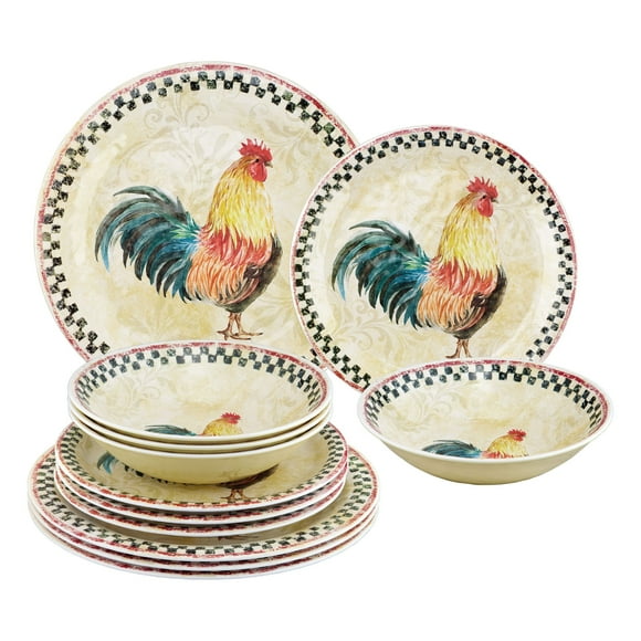 Rooster Dinnerware