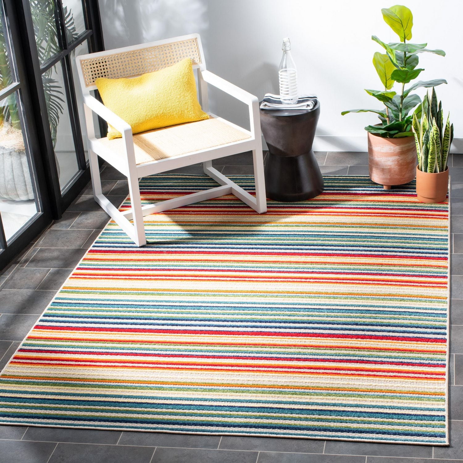 Click here for Safavieh Cabana Siomha Striped Outdoor Area Rug 53... prices