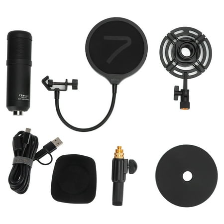 Aluminum Alloy Condenser Microphone, Flexible Extension Real Time ...