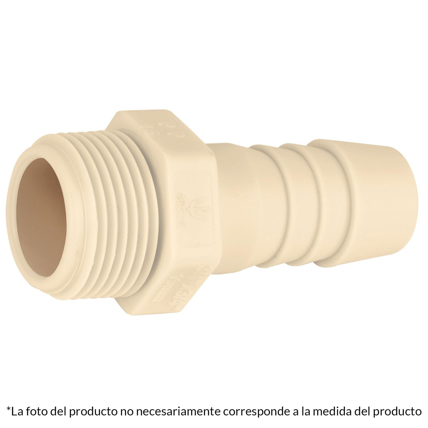 Adaptador inserción rosca exterior, 1/2' x 1/2' Foset Foset CM-612 ...