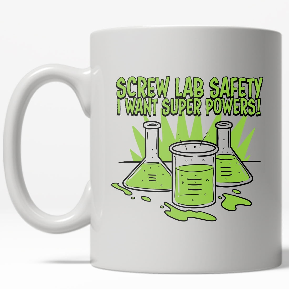 Screw Lab Safety Mug Funny Science Teacher Coffee Cup - 11oz - Walmart.com