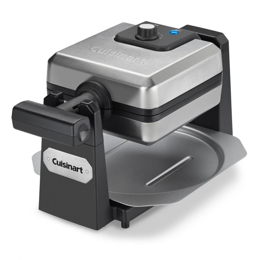 Cuisinart 4 Slice Belgian Waffle Maker Square Stainless Steel