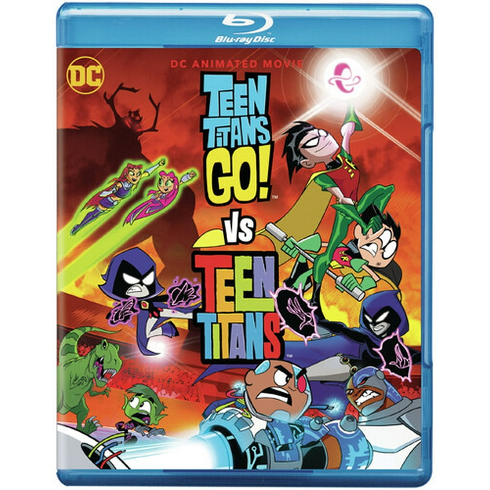 Teen Titans Go! Vs. Teen Titans (Blu-ray + DVD) - Walmart.com - Walmart.com