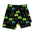 Boy Swim Trunk For Boys 2 4 Game Console Print Beach Shorts Relaxed Fit ...