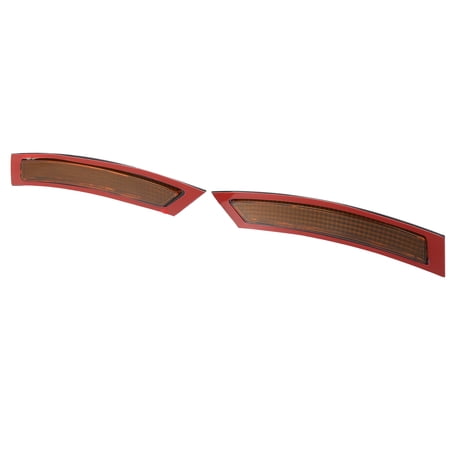 Pair Bumper Reflector Side Marker 63147162313 63147162314 for BMW E92 ...