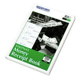 Rediform Hardcover Numbered Money Receipt Book, 6 7/8" x 2 3/4", Three ...