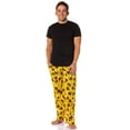 Disney Men's Winnie The Pooh and Friends Jack-O-Lantern Lounge Bottoms ...
