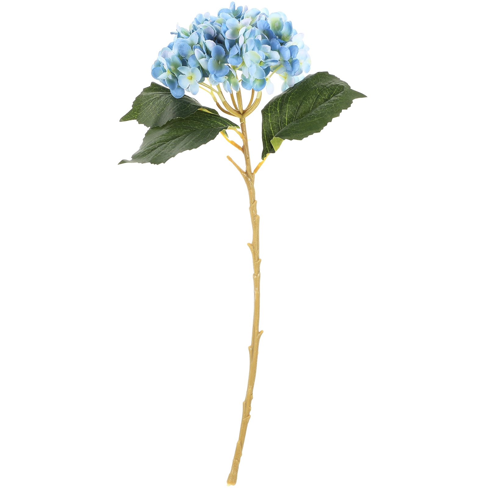 Hydrangea Flower Stem Artificial Hydrangea Silk Flowers Bouquet Faux ...
