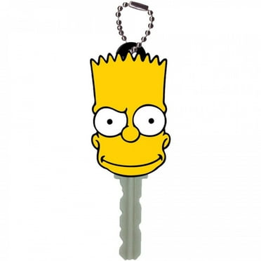 BART SIMPSON 2.5 BENDABLE KEYCHAIN - Walmart.com