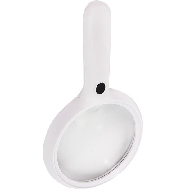 Hand-held Magnifying Glass with 14 LED Lights Elderly Reading Glass ...