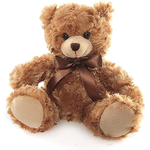 Plushland Sitting Bear Stuffed Animal with Bow-Ties,Plush Teddy Bear ...