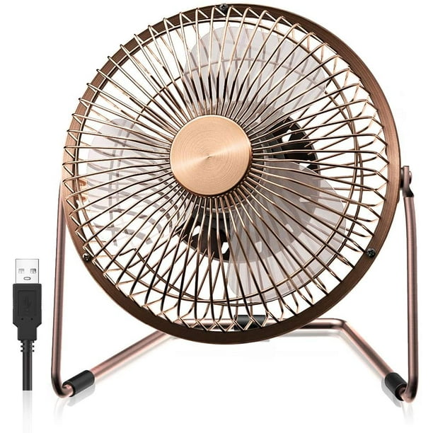Mini USB Fan Portable 6 Inch Fan Desk Fan Portable Fans 360 Degree ...