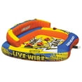 NEW AIRHEAD AHLW-3 Live Wire 3 Inflatable 1-3 Rider Boat Towable Lake ...