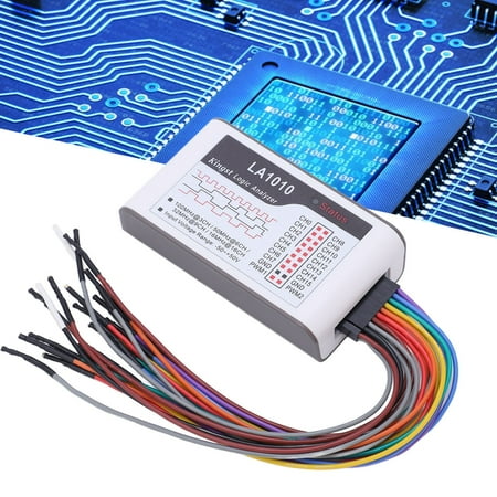 USB Logic Analyzer -50-50V Input 16 Channel Logic Analyzer With 100M Sampling Rate Portable ...