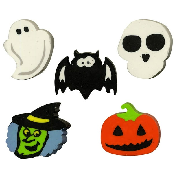 Halloween Pencil Topper Erasers - Walmart.com
