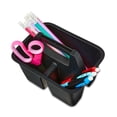 Pen+Gear Mini Plastic Craft and Hobby Organizer Caddy, Black, 12-Pack ...