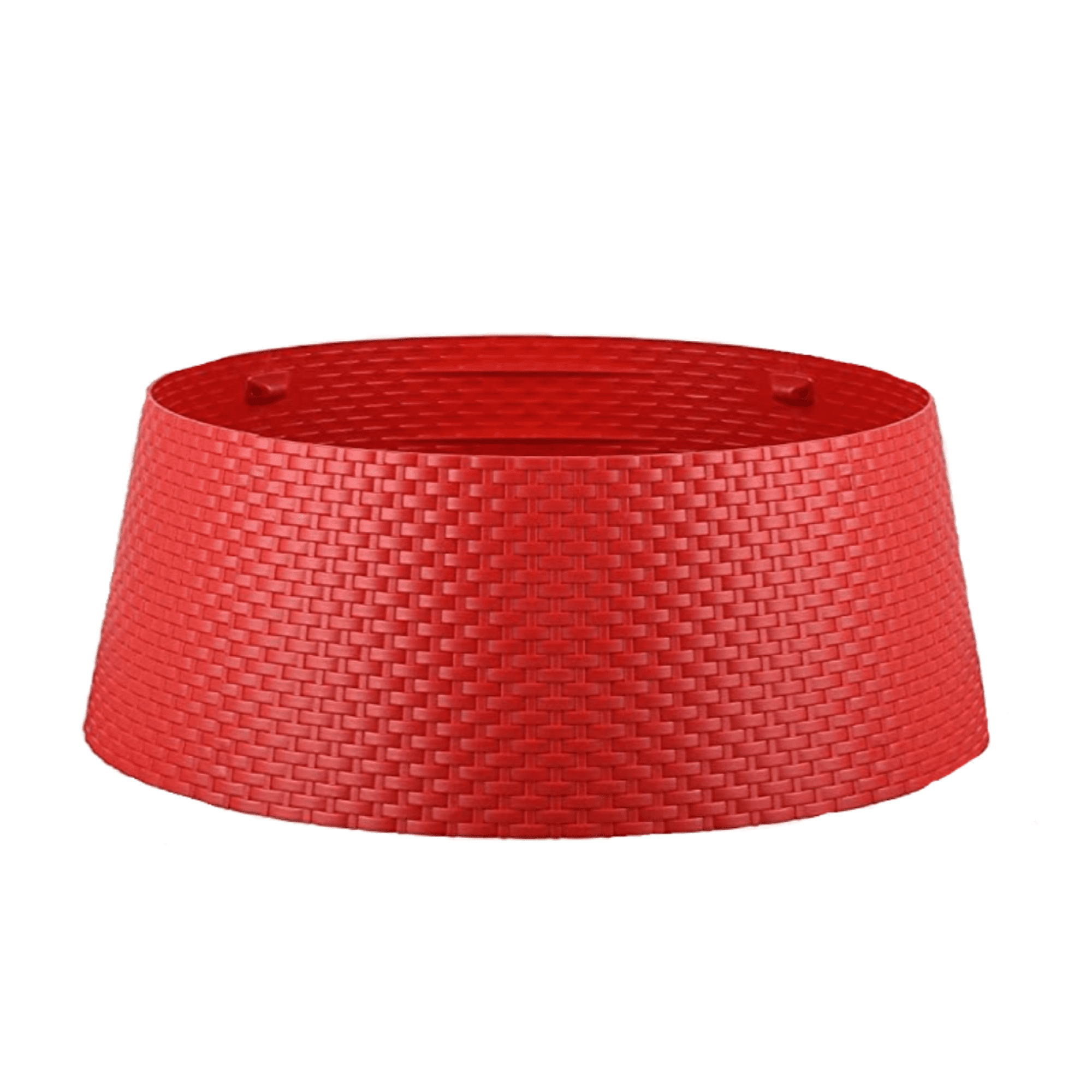 Tree Nest Large Christmas Tree Skirt for Artificial and Real Trees, Red ...