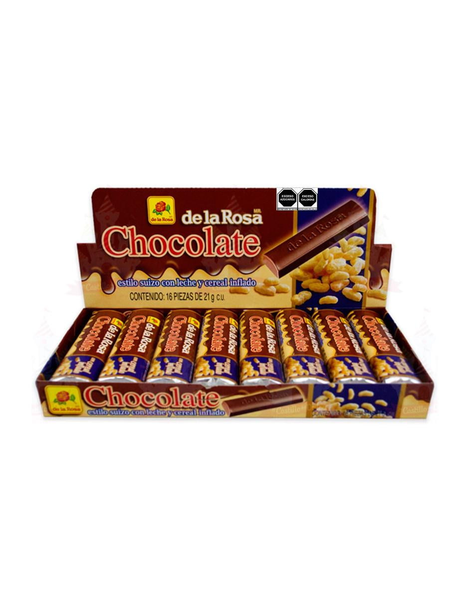 Pack de 20 Chocolate de la Rosa estilo Suizo de 16 pzas de la Rosa ...