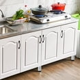 4 Pack Adjustable Furniture Legs 4 Inch, Stainless Steel Adjustable ...