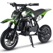 MotoTec X2 110cc 4-Stroke Gas Dirt Bike, Green - Walmart.com