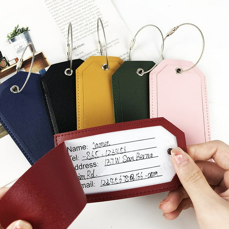 Travel Bag Tags New Product Metal Luggage Bag Tags Custom Logo
