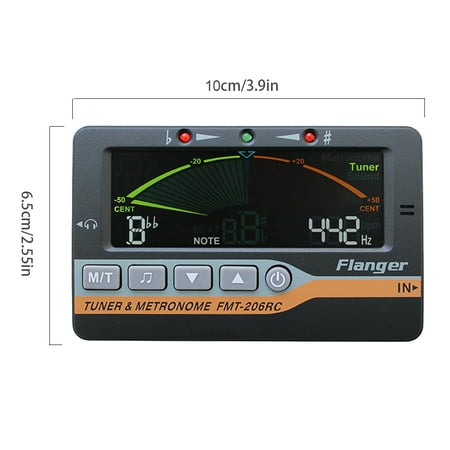 Ruiboury 3-in-1 Metronome Tuner Guitar Violin Ukulele Chromatic Screen ...