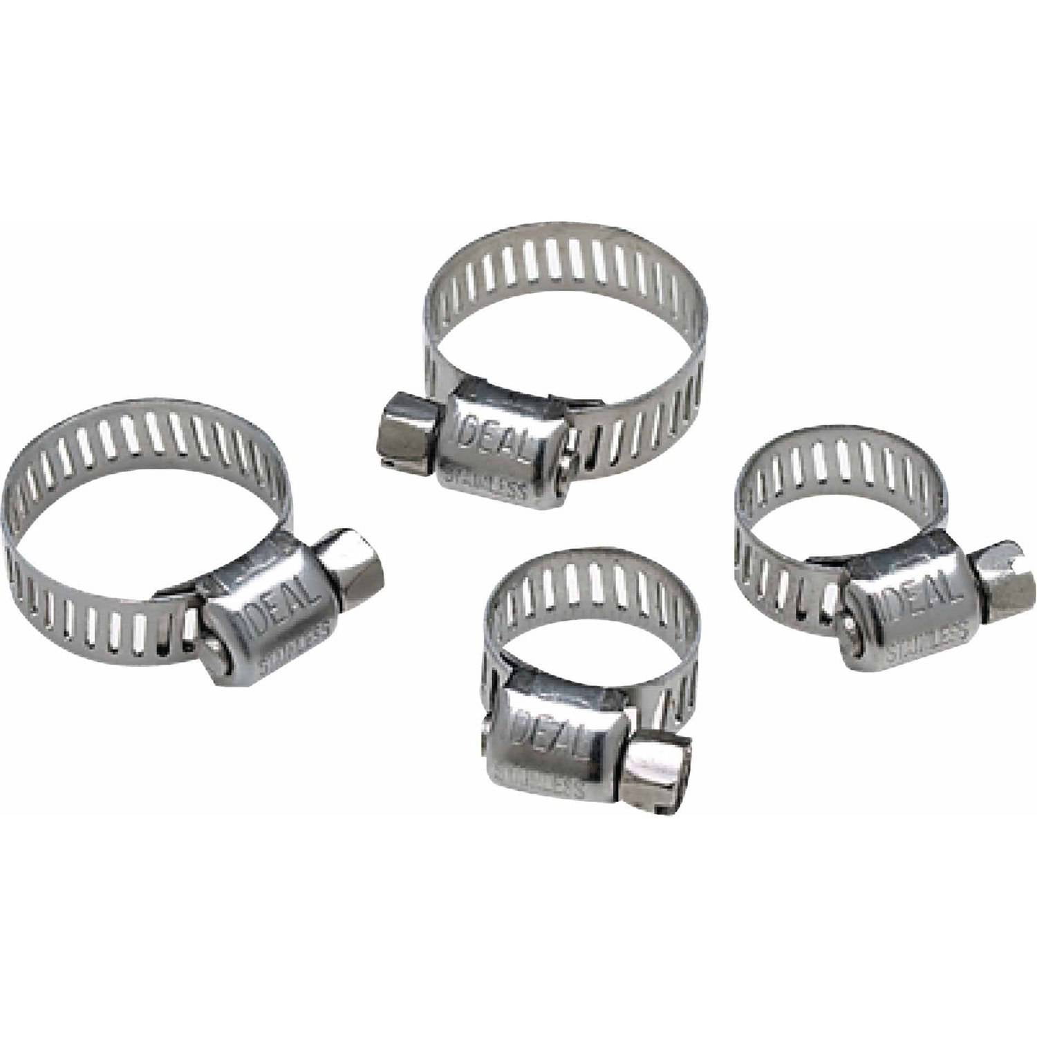 Seachoice Stainless Steel Hose Clamp Set 7 32 5 8 And 7 16 25 32 Seachoice Stainless Steel Hose Clamp Set 7 32 5 8 And 7 16 25 32